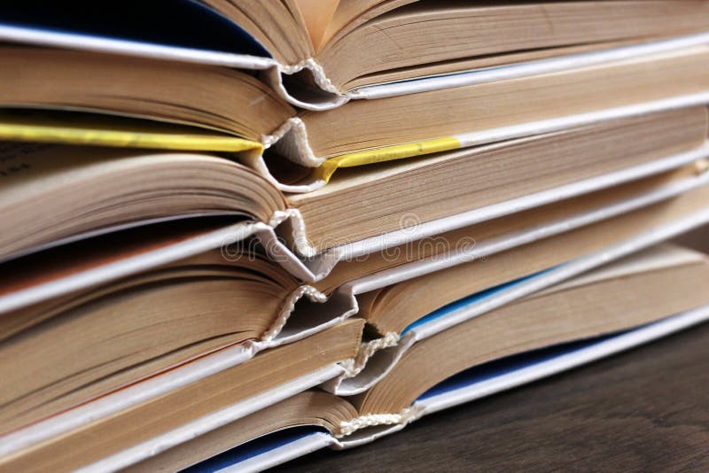 Set of old paper books stock photo. Image of hardcover - 145403678