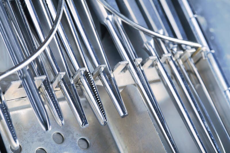 Set of Old Surgical Instruments Stock Photo - Image of procedure, frame ...