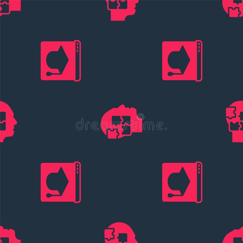 Set Online Education and Head Puzzles Strategy on Seamless Pattern ...