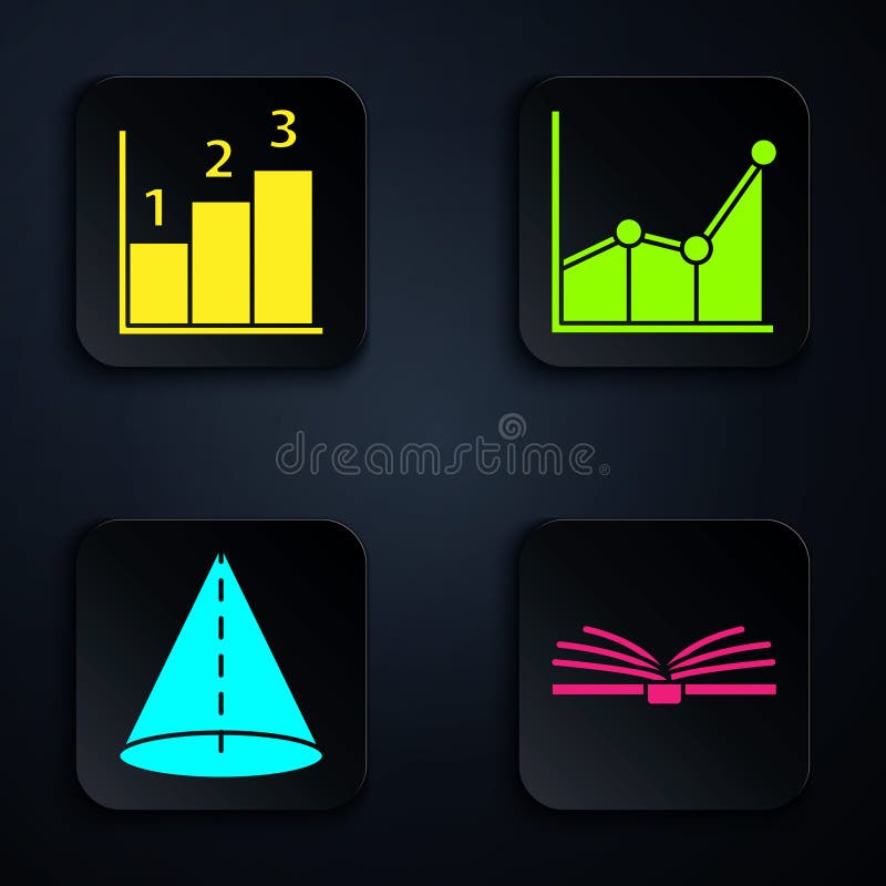 Set Graph, Schedule, Chart, Diagram, Book with Word Mathematics and ... Set Graph, Schedule, Chart, Diagram, Book with Word Mathematics and ...
