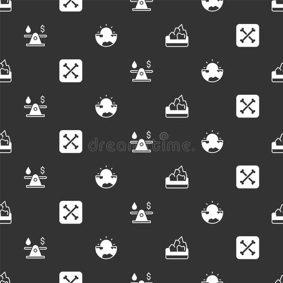 Set Ore Mining, Archeology, Oil Money and Earth Core Structure Crust on ...