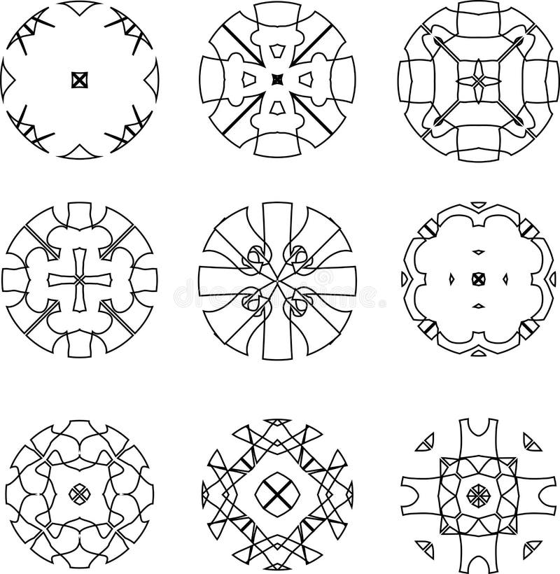 Set of Original Design Elements-illustration Stock Vector ...