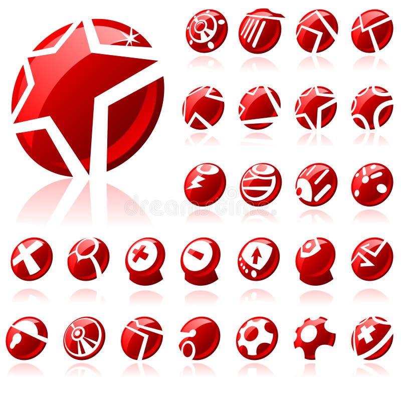 Set of original web icons stock vector. Illustration of home - 9421021