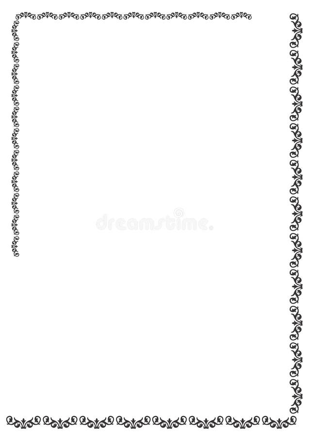 Roman Floral Circle Border Stock Illustrations – 584 Roman Floral ...