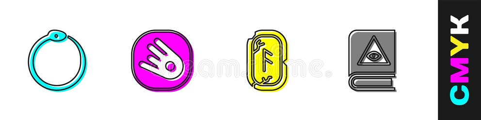 Set Ouroboros, Comet Falling Down Fast, Magic Runes and Ancient Magic ...