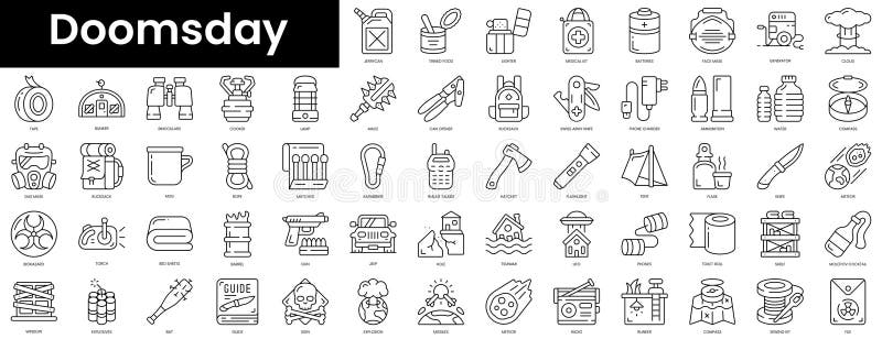 Doomsday Icons Stock Illustrations – 45 Doomsday Icons Stock ...