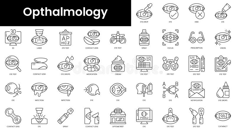 Ophthalmology Icon Opthalmology Vector Stock Illustrations – 107 ...