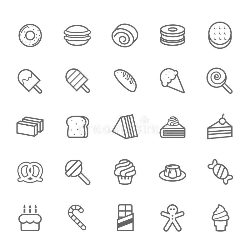Candy Outline Stock Illustrations – 51,042 Candy Outline Stock ...