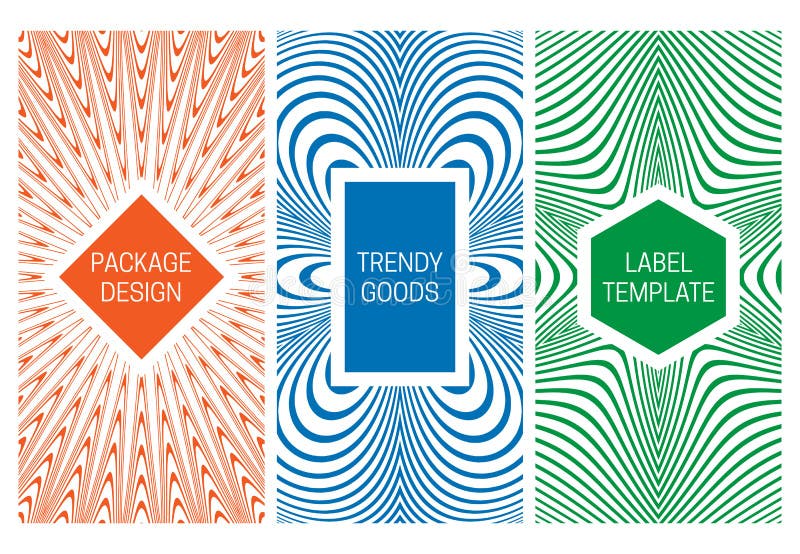 Creative Backgrounds for Cover Design of Colored Layers. Trendy Labels ...