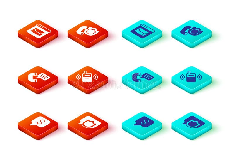 Set Paid Support, Speech Bubble Chat, Telephone Conversation, Mobile ...