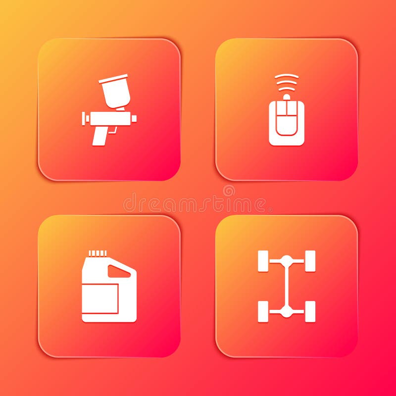 Set Paint Spray Gun, Car Key with Remote, Canister for Motor Oil and ... Set Paint Spray Gun, Car Key with Remote, Canister for Motor Oil and ...