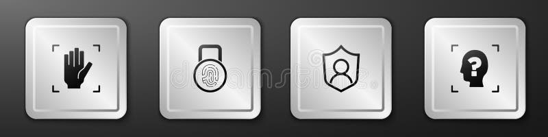 Set Palm Print Recognition, Fingerprint with Lock, User Protection and ...
