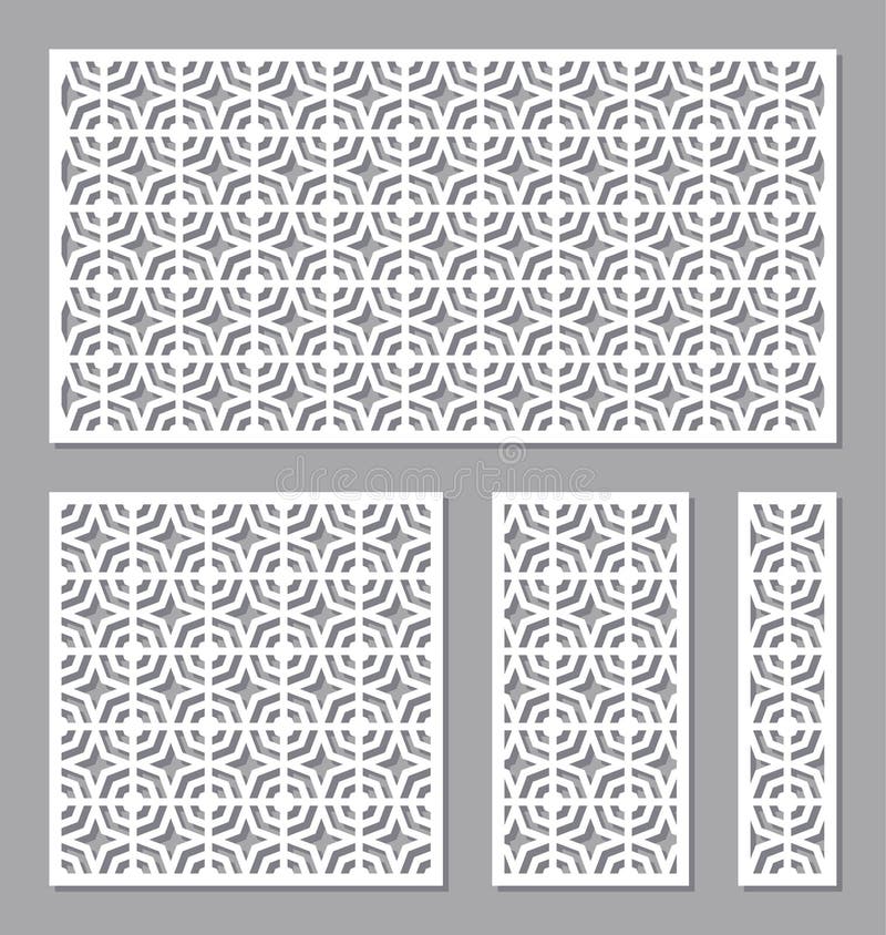 Geometrical Cnc Laser Design Stock Illustrations – 75 Geometrical Cnc ...