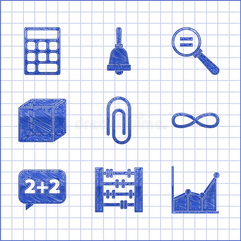 Set Paper Clip, Abacus, Graph, Schedule, Chart, Diagram, Infinity ... Set Paper Clip, Abacus, Graph, Schedule, Chart, Diagram, Infinity ...