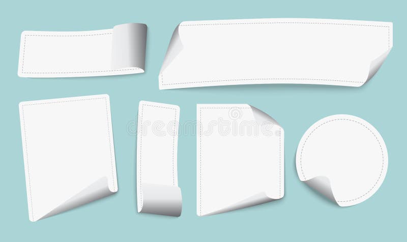 Set of Paper Model Vector Illustration Templates Stock Vector ...