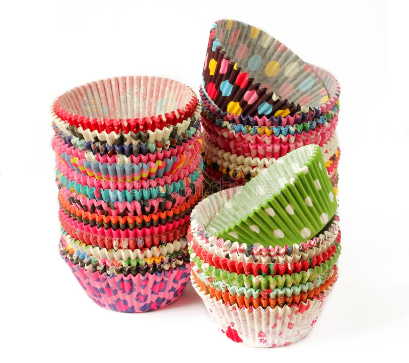 Set paper molds isolated stock image. Image of diversity - 72442555