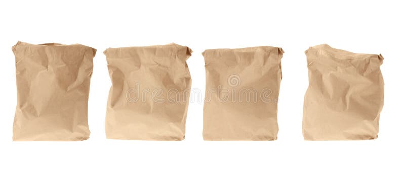 Set paper package stock image. Image of lunch, shopping - 6941081