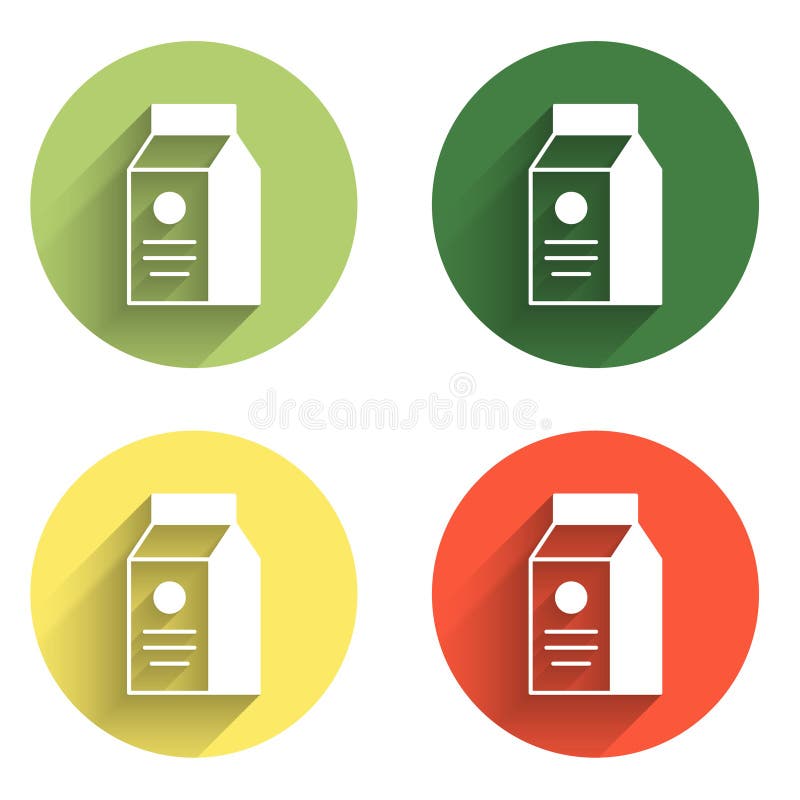 Milk icon set stock illustration. Illustration of farming - 72474622