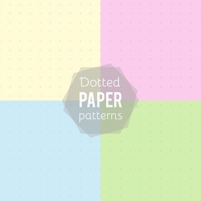 Dot Grid Paper. A5 Size. for Bullet Journal. Vector Illustration ...
