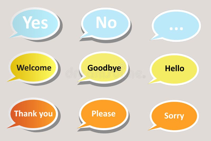 Please Sorry Thank You Stock Illustrations – 23 Please Sorry Thank You ...