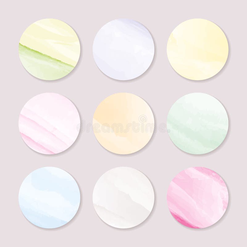 Set of paper stickers stock vector. Illustration of message - 44420382