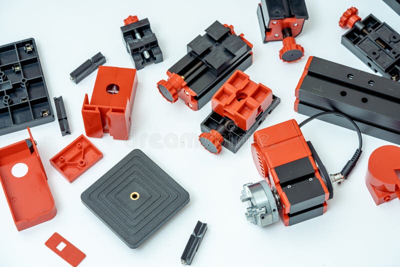 A Set of Parts for Assembling a Diy Processing Machine Stock Photo ...