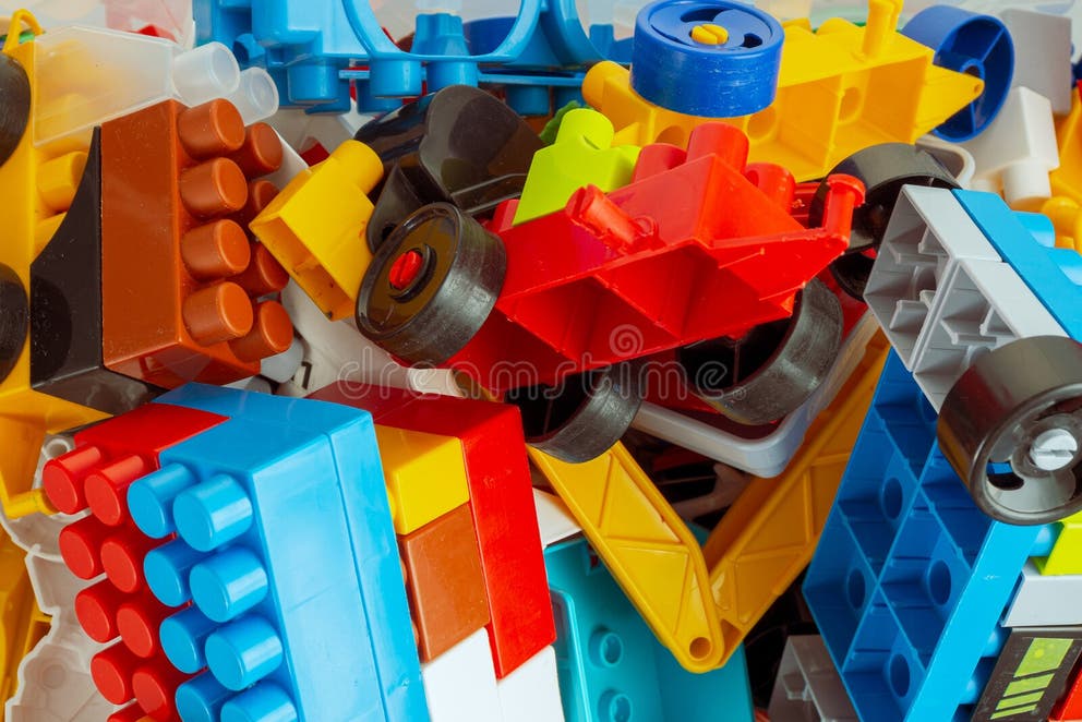 A Set of Parts for Constructor Blocks for Assembling Models, a Children ...