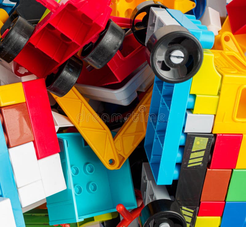 A Set of Parts for Constructor Blocks for Assembling Models, a Children ...