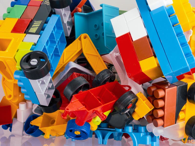 A Set of Parts for Constructor Blocks for Assembling Models, a Children ...