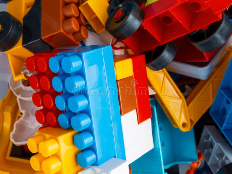 A Set of Parts for Constructor Blocks for Assembling Models, a Children ...