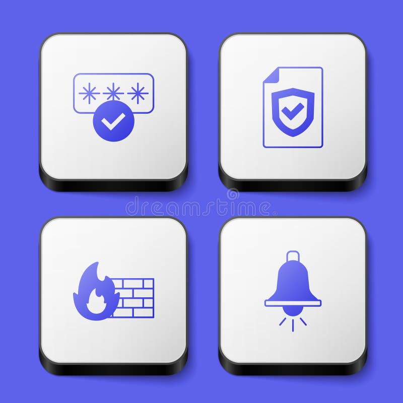 Set Password Protection, Contract with Shield, Firewall, Security Wall ...