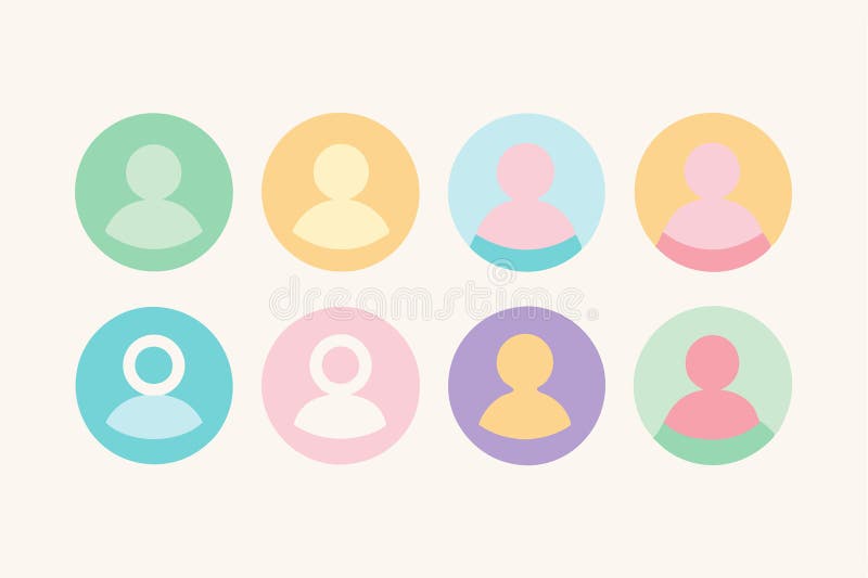 A Set of Pastel-colored Profile Highlight Icons Designed for Social ...