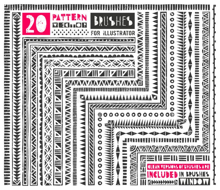 Illustrator Pattern Set Stock Illustrations – 7,425 Illustrator Pattern Set Stock Illustrations ...