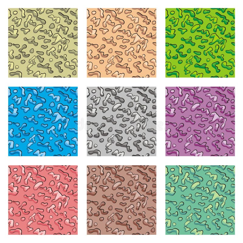 Tile Set Platform for Creating Game Stock Vector - Illustration of ...