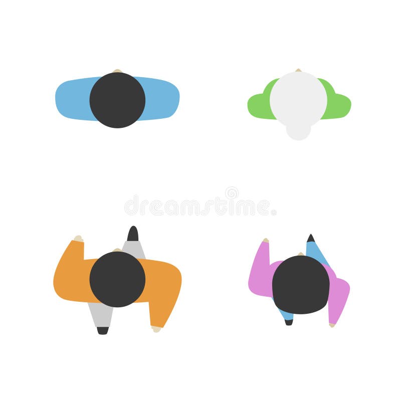 People Above Walking Stock Illustrations – 566 People Above Walking ...