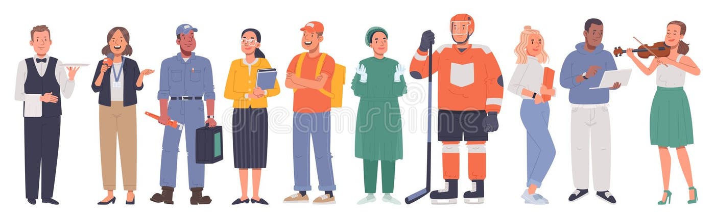 Set People Different Professions Stock Illustrations – 2,760 Set People ... Set People Different Professions Stock Illustrations – 2,760 Set People ...