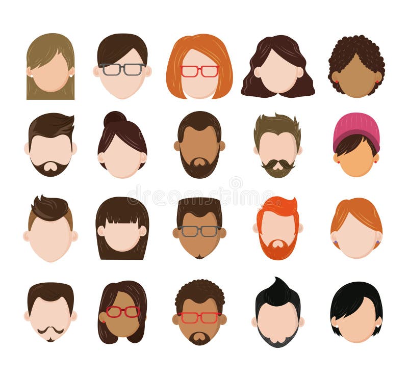 Faceless Characters Stock Illustrations – 4,503 Faceless Characters ...