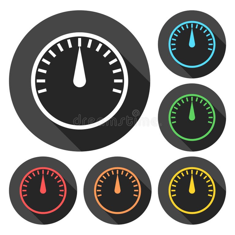 Performance Gauge Black Red Green Stock Illustrations – 64 Performance ...