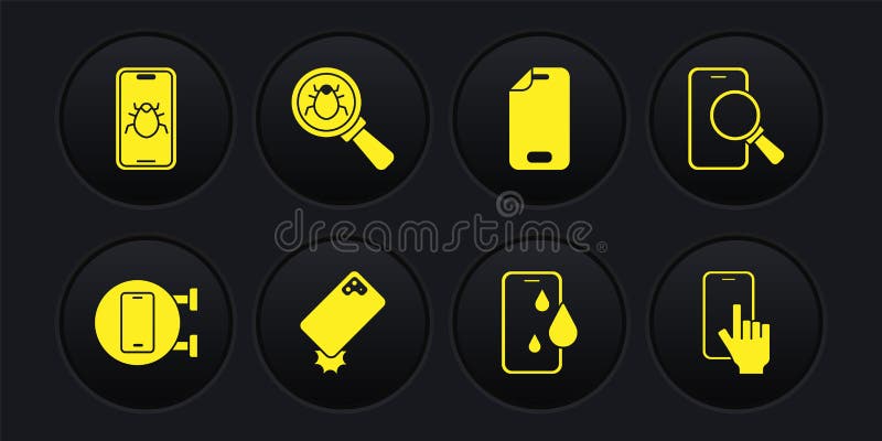 Set Phone Repair Service, Shockproof Phone, Waterproof, Glass Screen ...