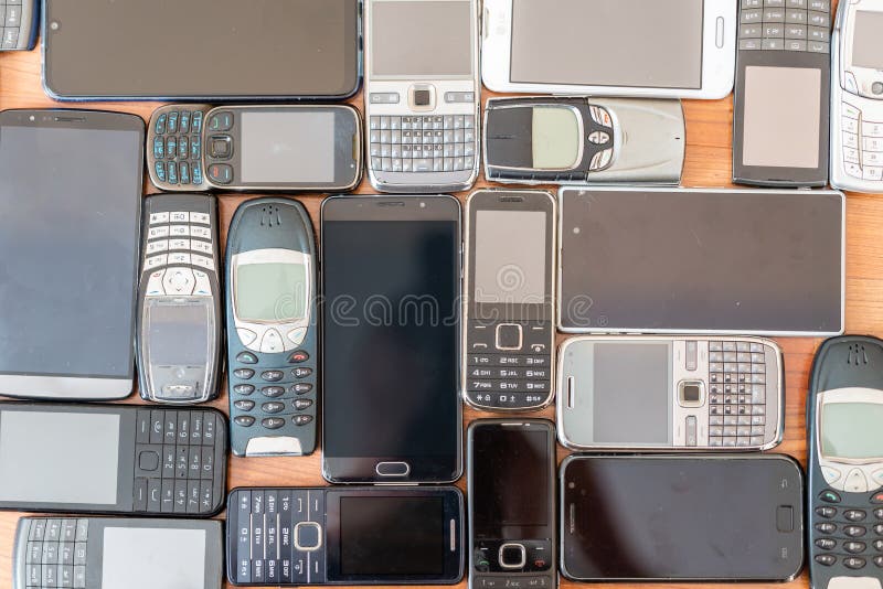 Set phones stock photo. Image of communication, call - 146404428