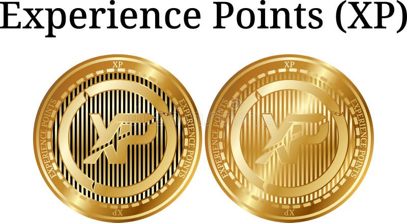 Vector Experience Points XP Logo Stock Vector - Illustration of ...