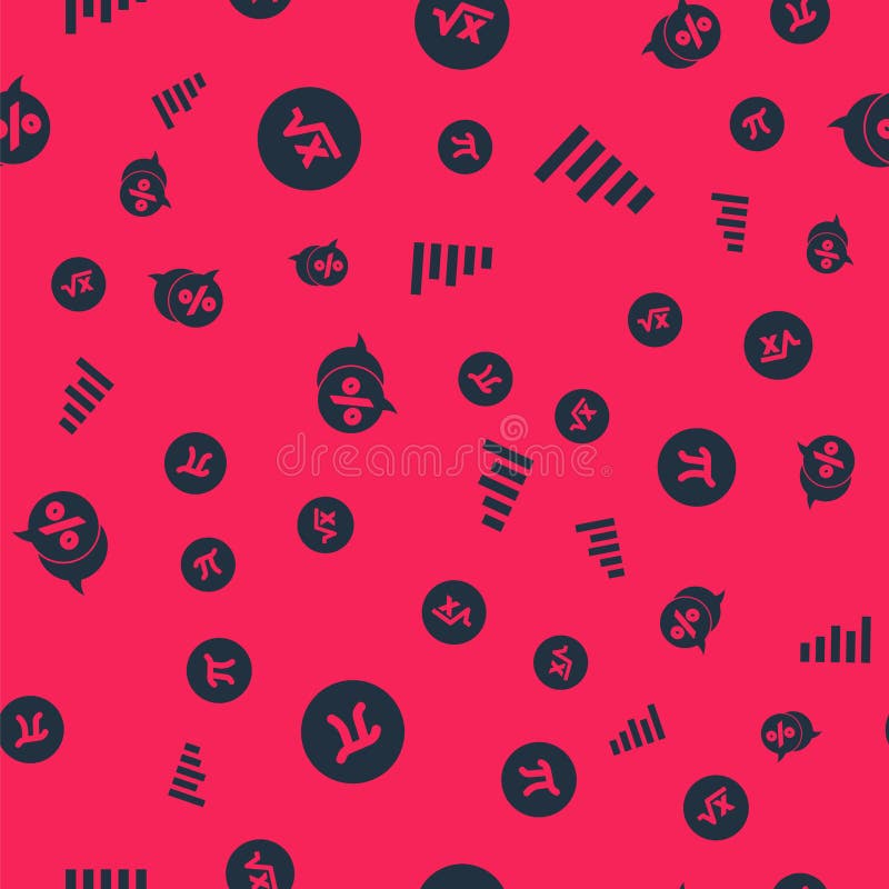 Set Pi Symbol, Square Root of X Glyph, Discount Percent Tag and Graph ...