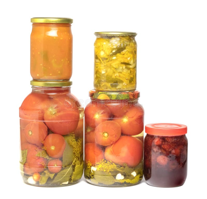 Pickling, Preservation, Products in Banks Stock Photo - Image of ...