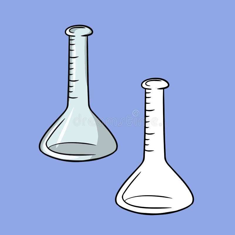 Triangular Lab Flask Stock Illustrations – 203 Triangular Lab Flask ...
