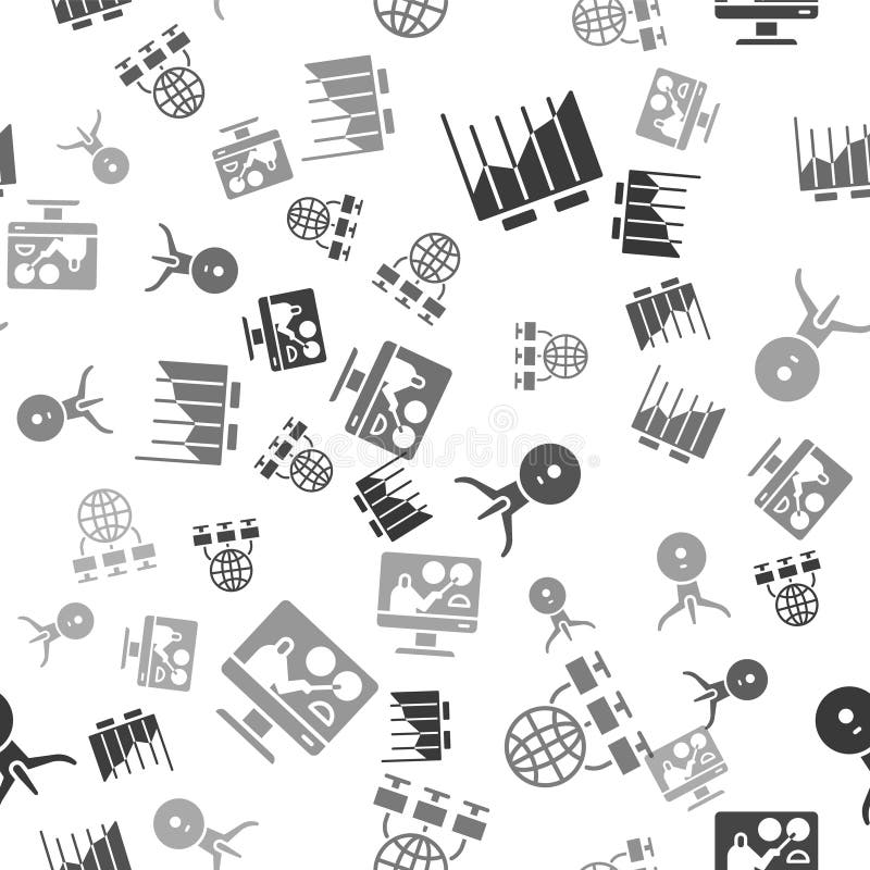 Set Pie Chart Infographic, Computer Network, Web Camera and Online ...