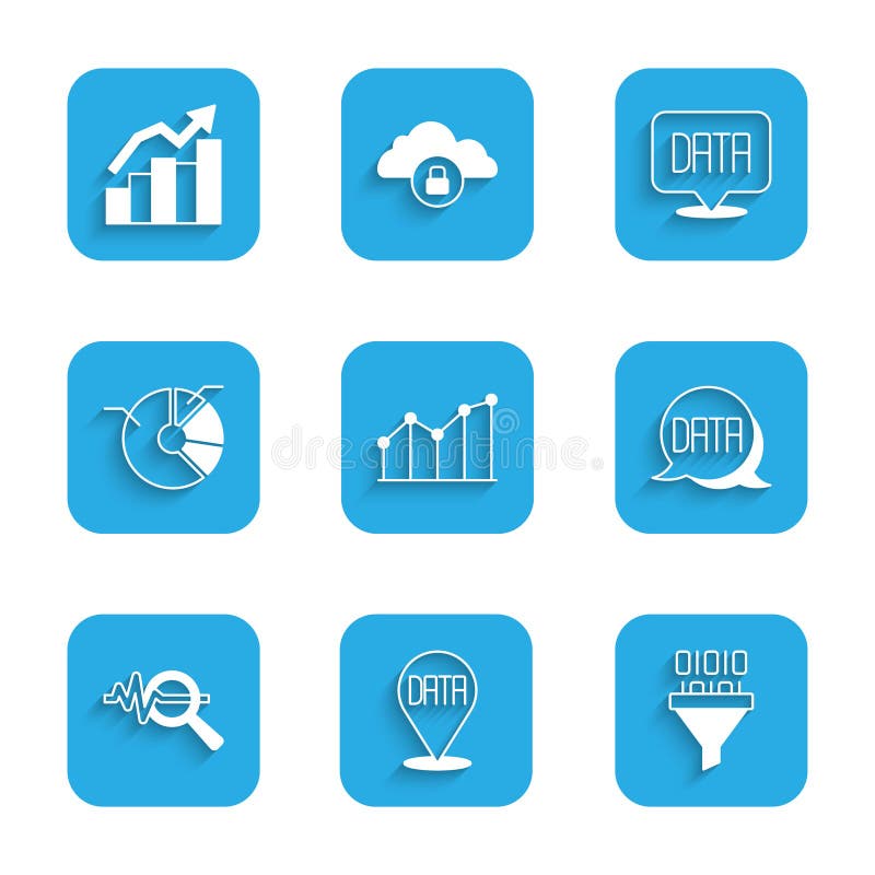 Set Pie Chart Infographic, Data Analysis, Binary Code, Search Data, and ... Set Pie Chart Infographic, Data Analysis, Binary Code, Search Data, and ...