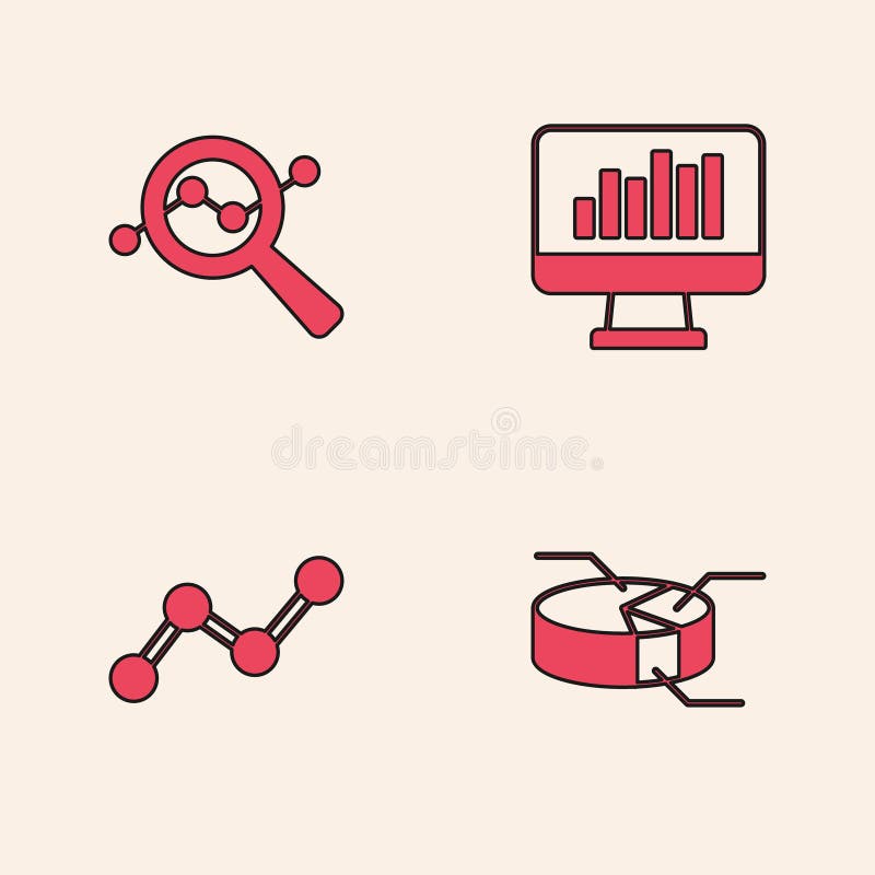 Set Pie Chart Infographic, Search Data Analysis, Monitor with and Graph ... Set Pie Chart Infographic, Search Data Analysis, Monitor with and Graph ...