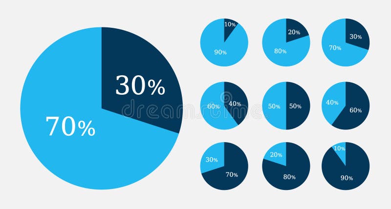 Pie Chart Vector