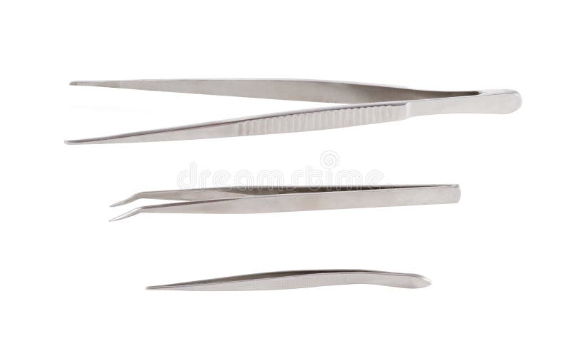 A set of pincette stock photo. Image of merchandise, steel - 36617762