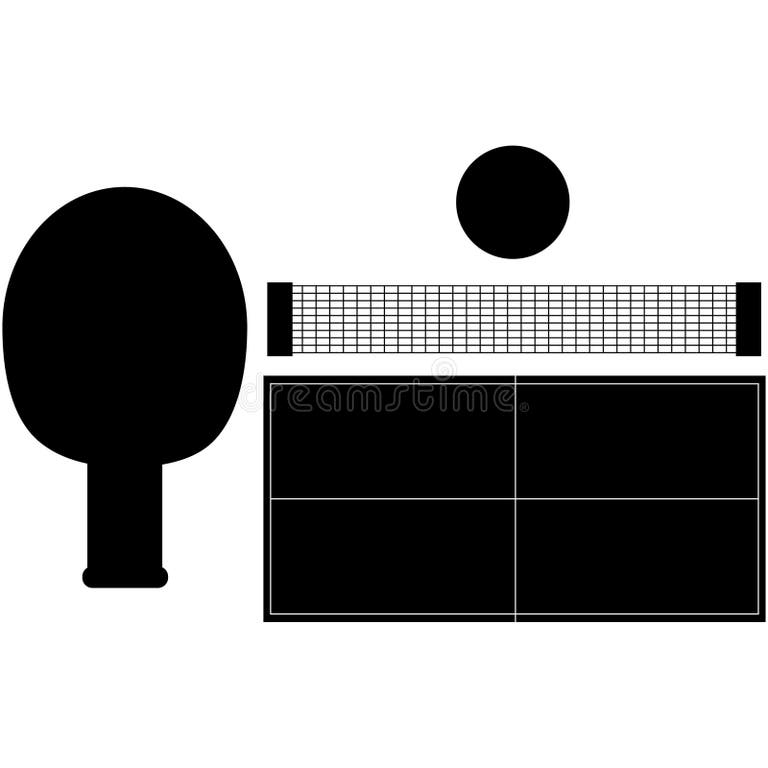 Ping Pong Silhouettes Stock Illustrations – 82 Ping Pong Silhouettes ...